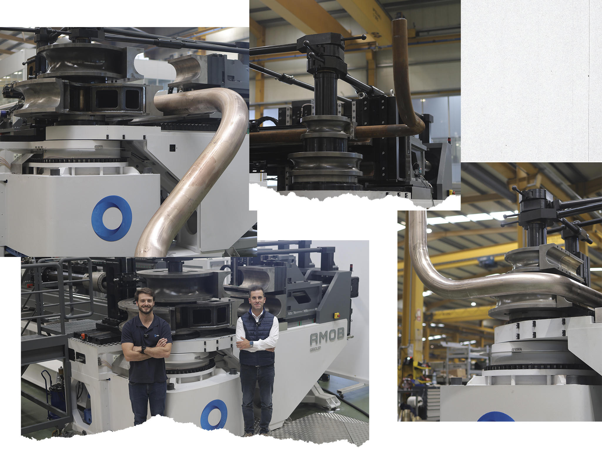 AMOB presents the new eMOB 225 electric tube bending machine. More ...